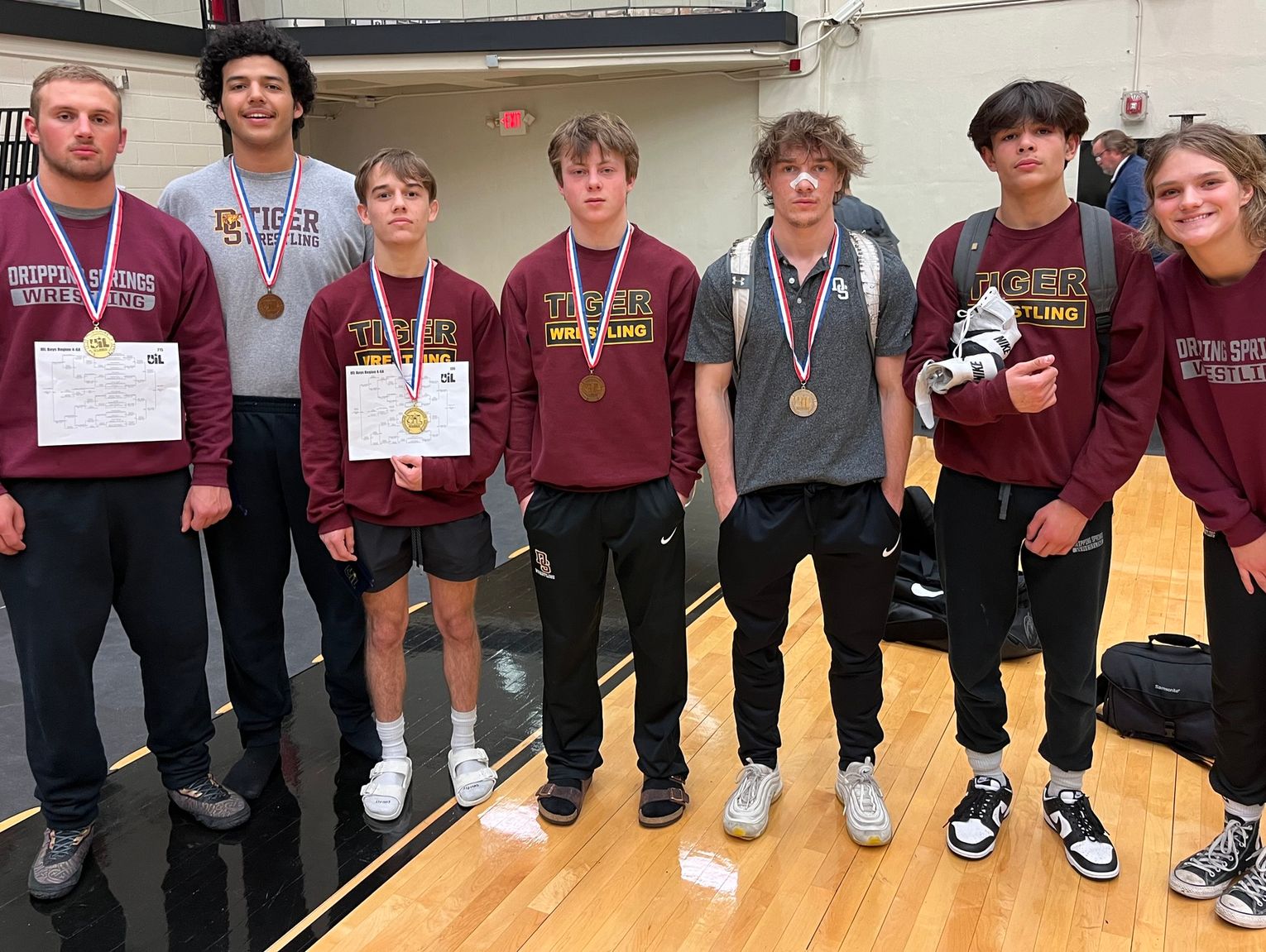 Dripping Springs Tigers to compete at UIL State Wrestling