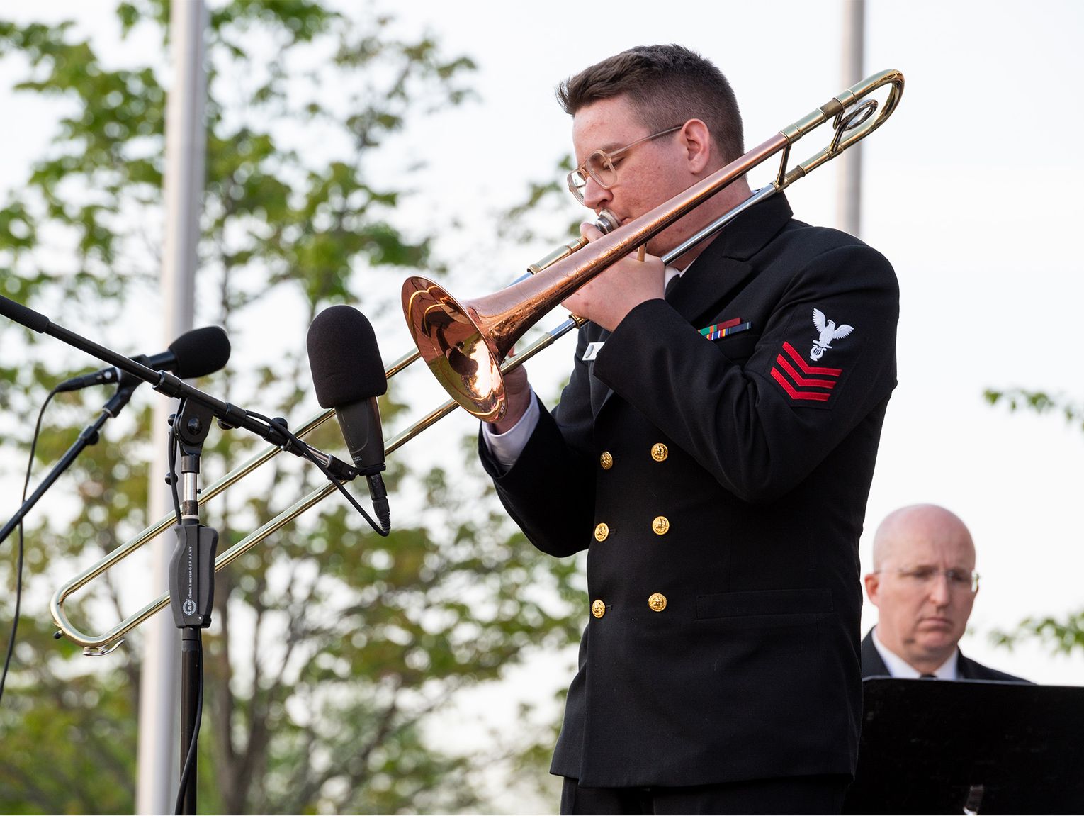 DSHS alumnus returns home in Navy Band Commodores