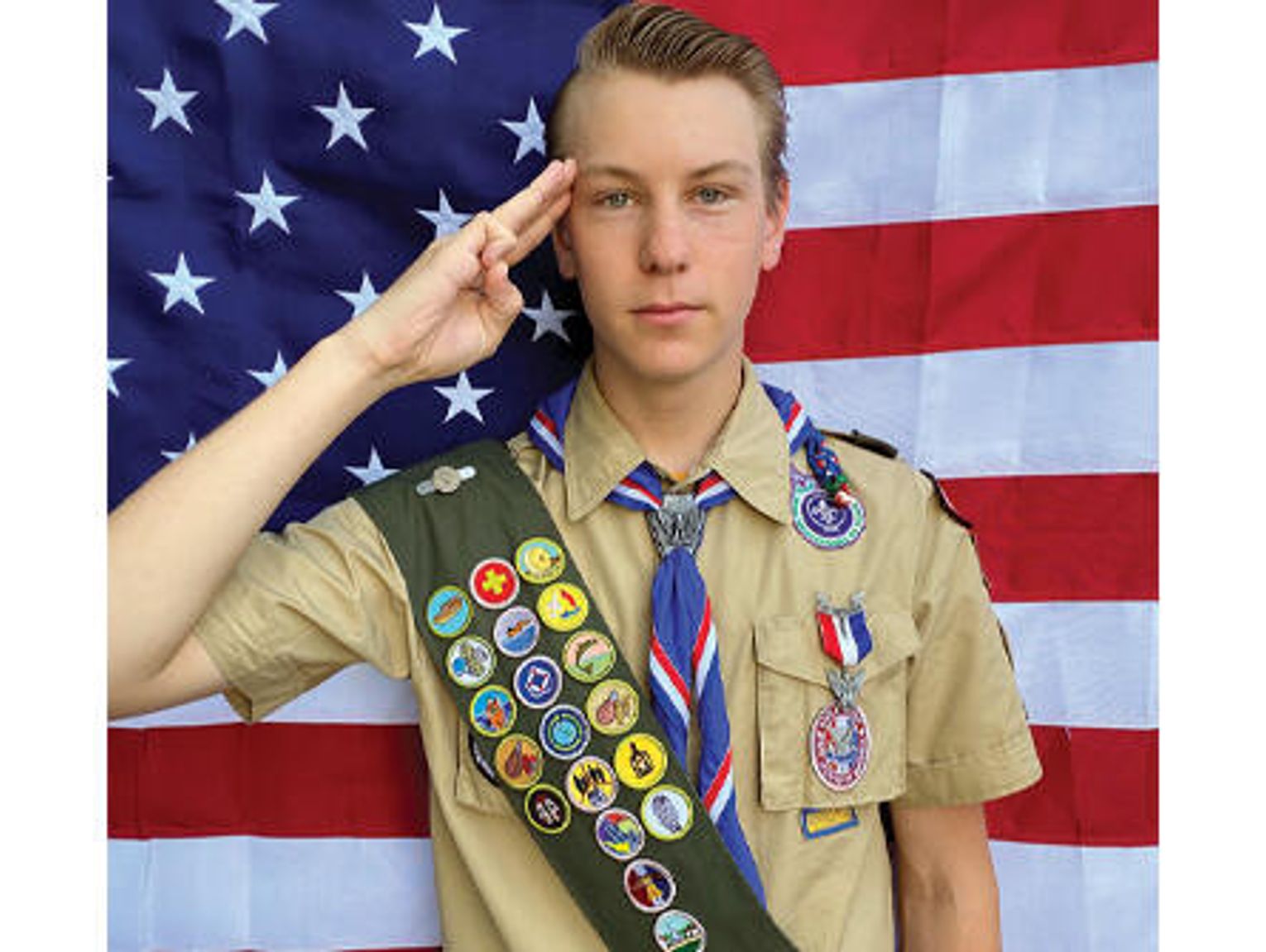 Eagle Scout rank notched by Hays senior