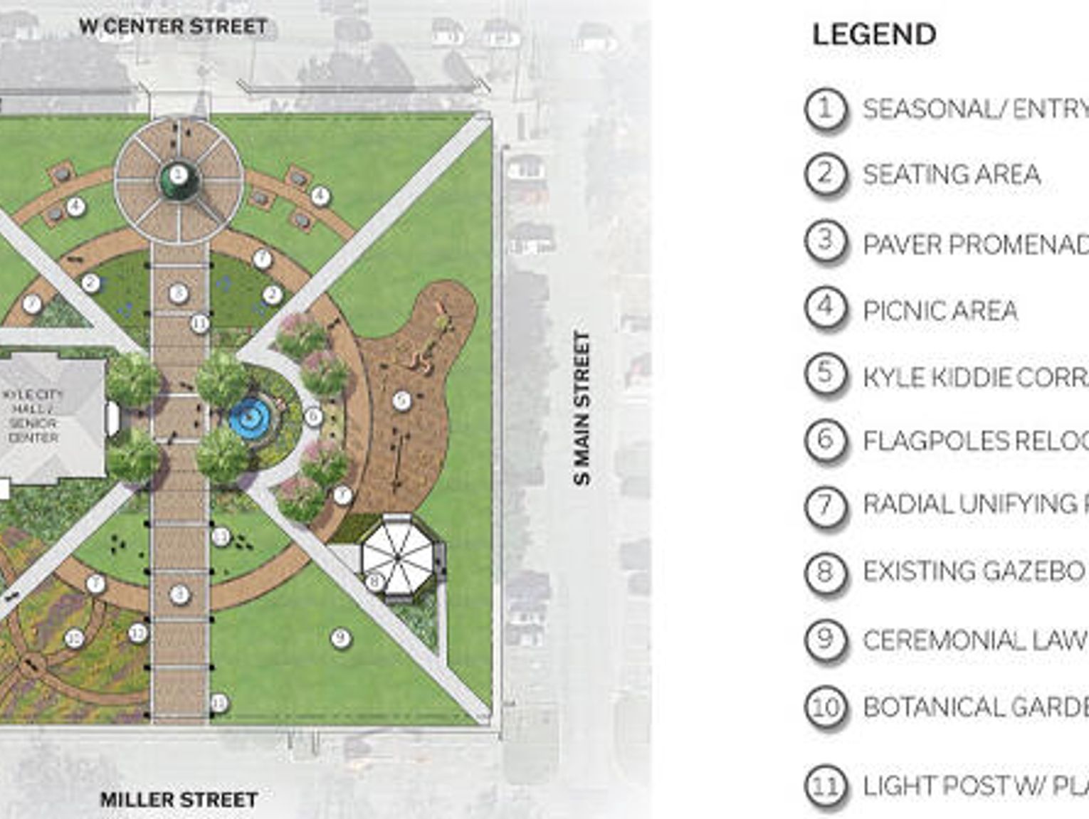 Kyle downtown square to get updated look