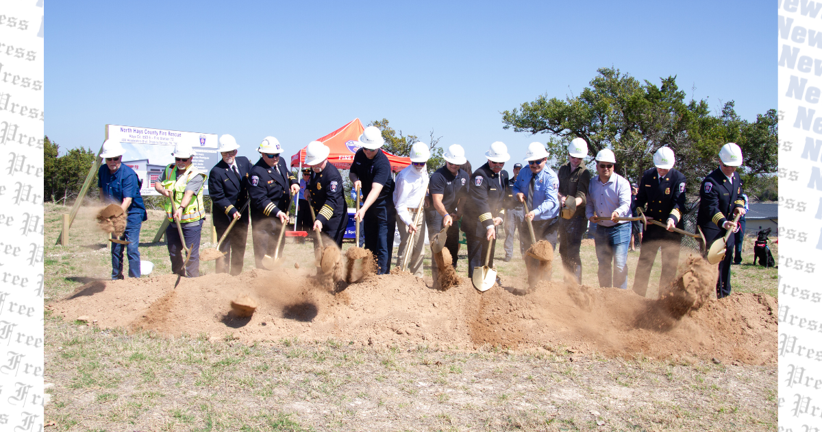North Hays County Fire Rescue breaks ground on second Dripping Springs ...